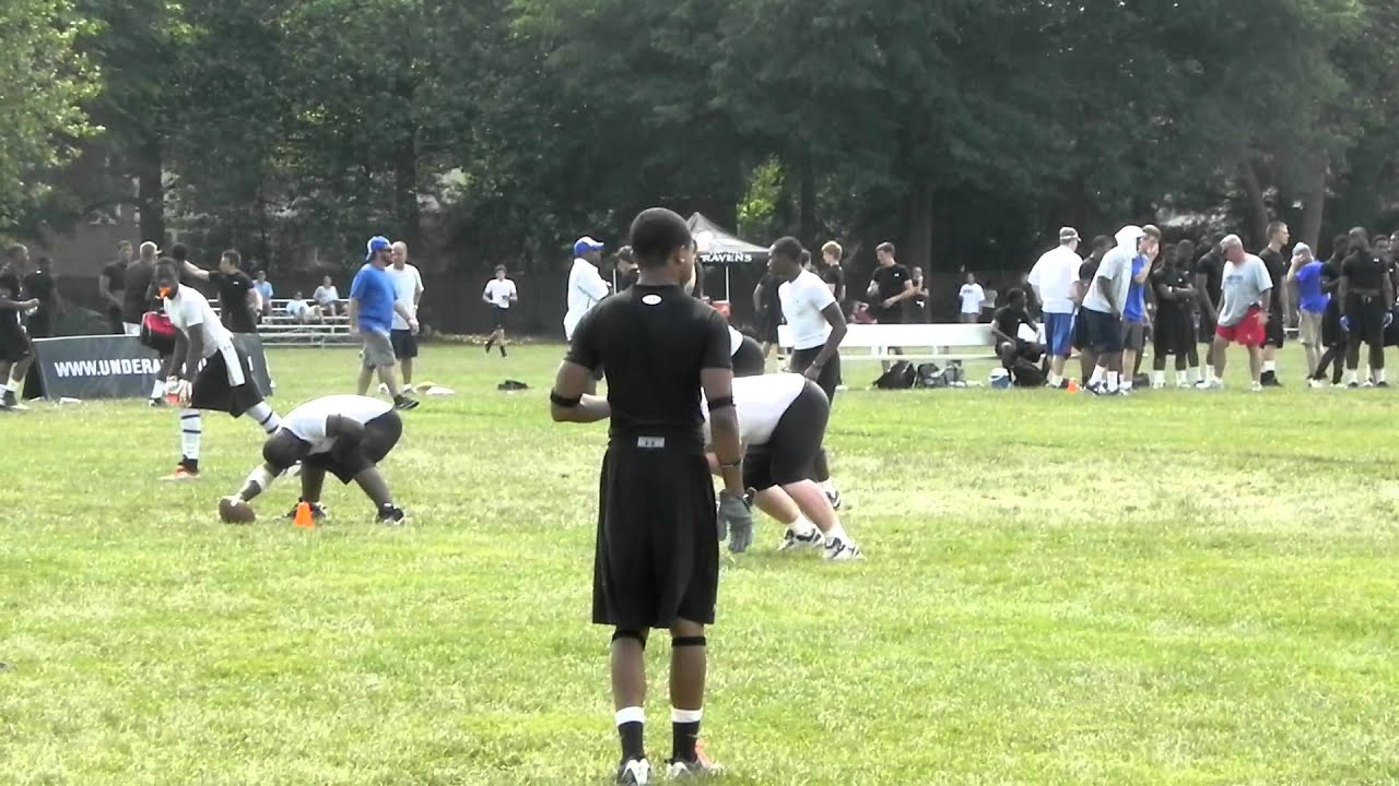Overlea/Broadneck football Ravens 7-on-7 football jamboree 6-11-2011 ...