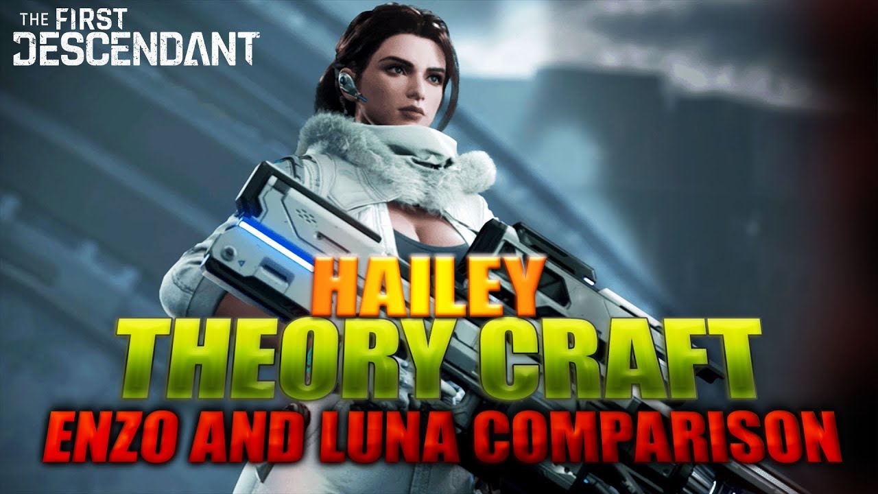 The First Descendant - Hailey - Damage Boost comparaison Enzo Vs Luna ...