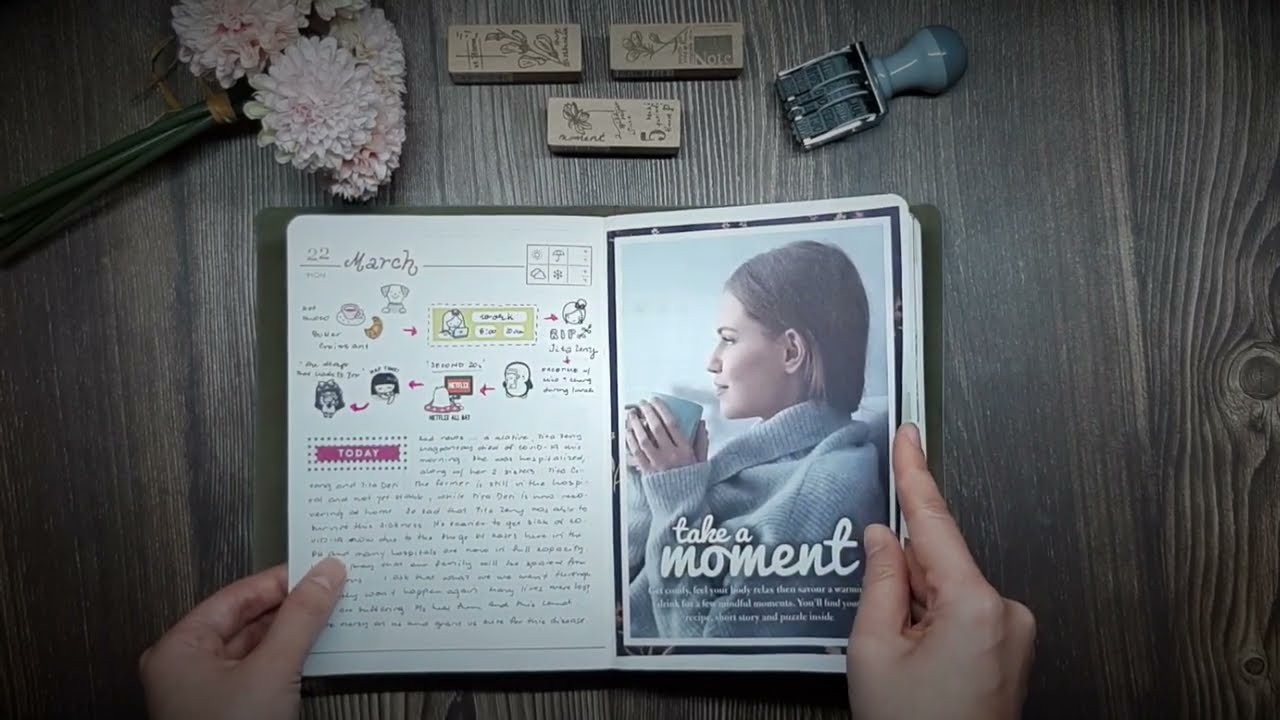 Daily Journal 2021 Flip through | Stalogy 365 - YouTube