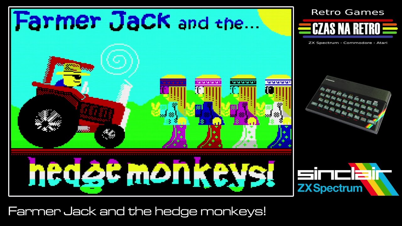 Farmer Jack and the Hedge Monkeys! - ZX Spectrum - YouTube