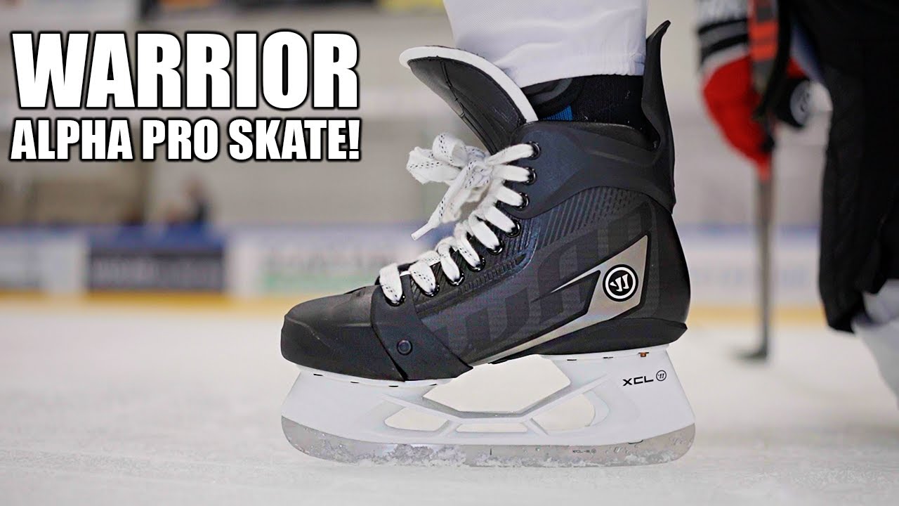 Unreleased Warrior Alpha Pro Hockey Skates ON-ICE - First Impressions ...