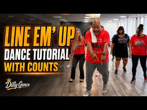 Line em’ Up Soul Line Dance Tutorial with Counts | Dilly Gence