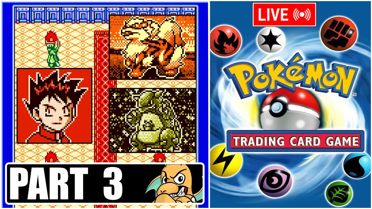 Pokemon Trading Card Game Gameboy Part 3 - VS Fire Club Blind ...