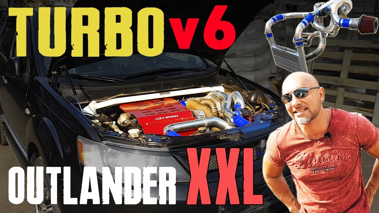 v6 TURBO 6B31 Mitsubishi Outlander XL 3.0 (project TurboLander review ...