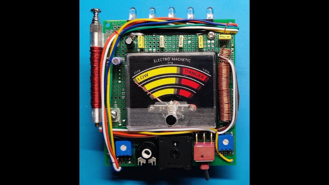 EMF Meter Replica Build - Part 1 - YouTube