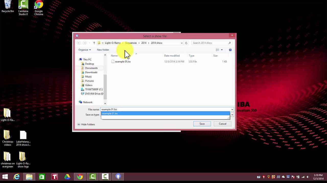 How to create a Light-O-Rama Show - YouTube