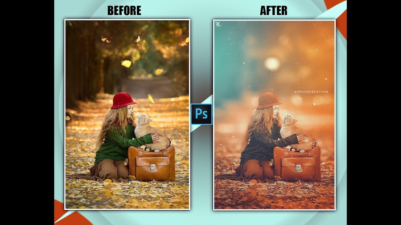 Photoshop Tutorial Outdoor Portrait Editing | Outdoor portrait in ...