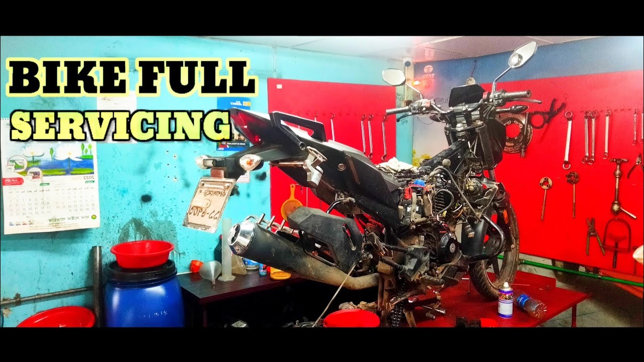 বাইক FULL SERVICING করালাম ।। BEST BIKE SERVICE CENTER IN BARISHAL ...