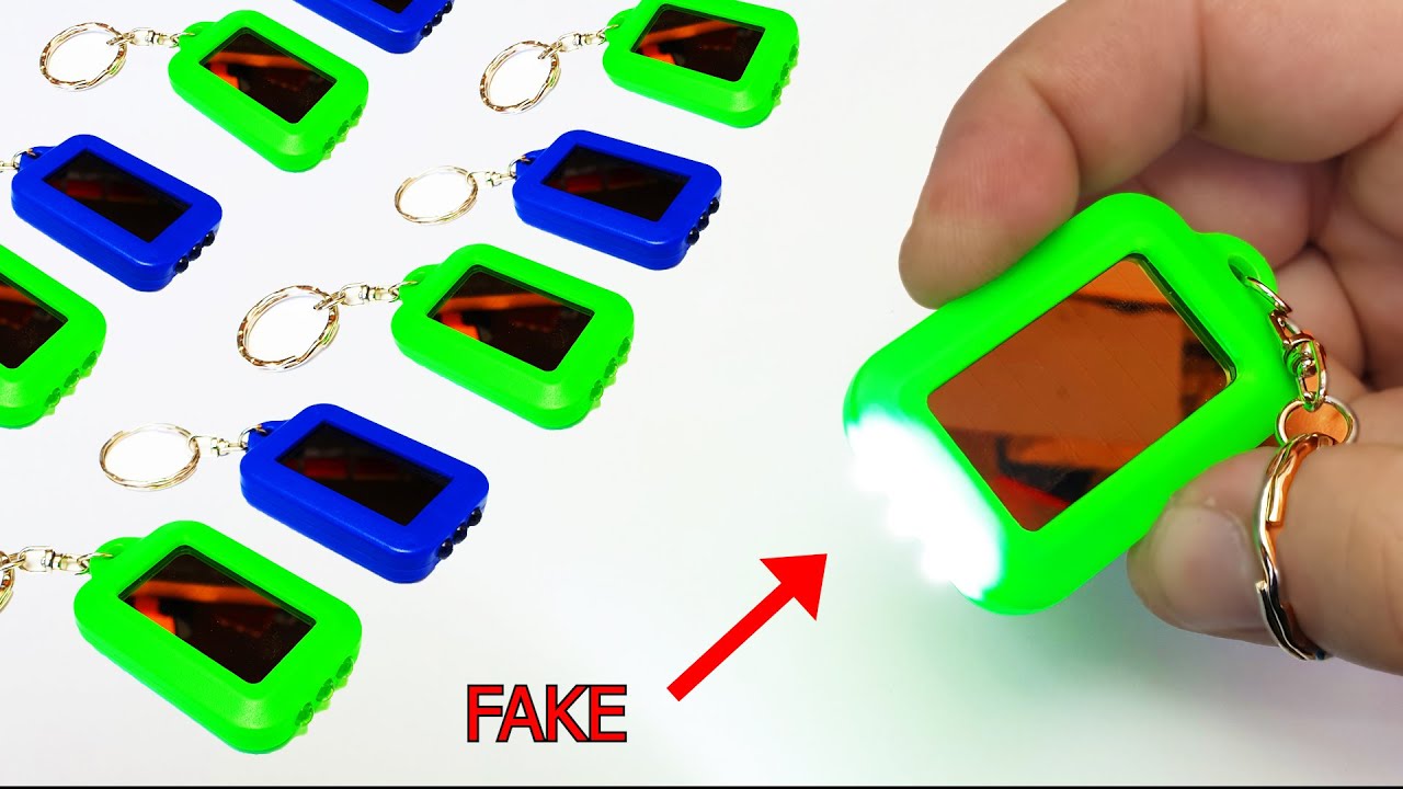 5 FAKE Keychains Gadgets from Aliexpress - YouTube
