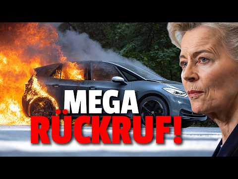 💥Volkswagen in Flammen: Rückruf-Schock für Elektroautos!