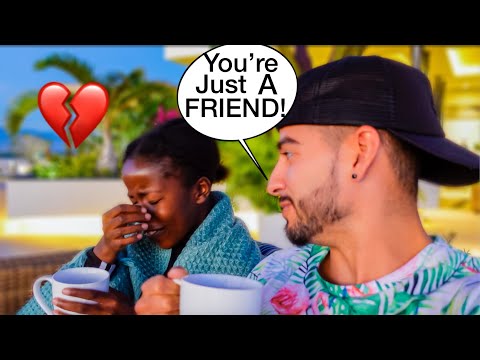 Calling My GIRLFRIEND My FRIEND To See How She Reacts...