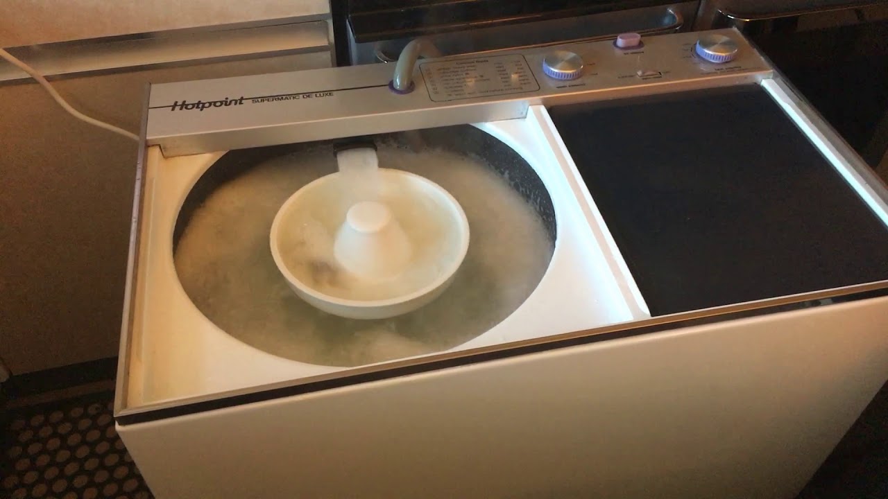 Hotpoint supermatic delux - YouTube
