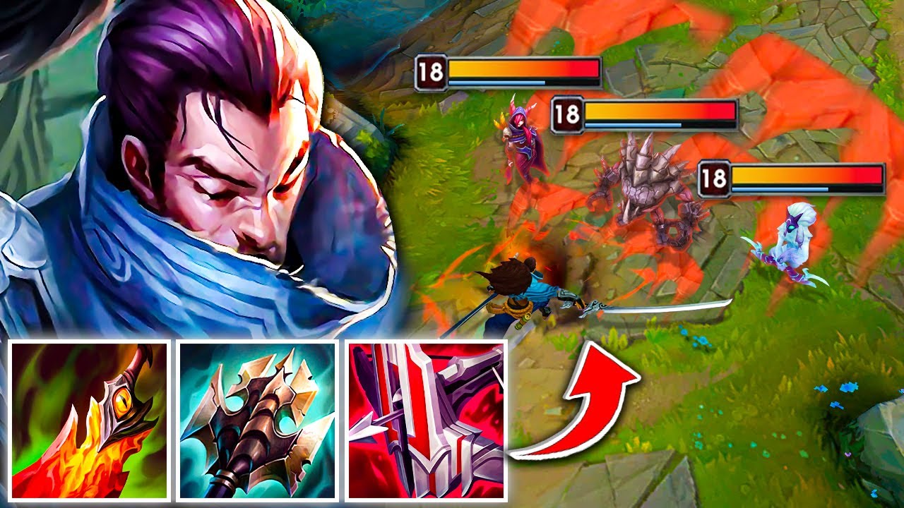 Yasuo but it's the korean build that can 1v5 entire enemy teams - YouTube