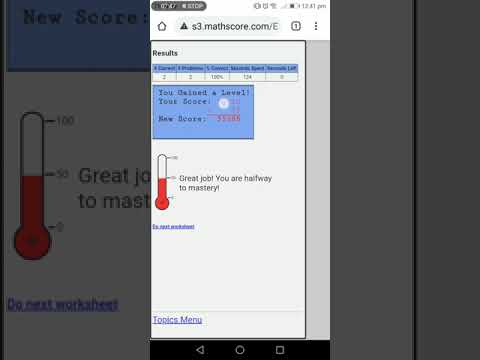 MATHSCORE usage tutorial: Intersection and Union - YouTube