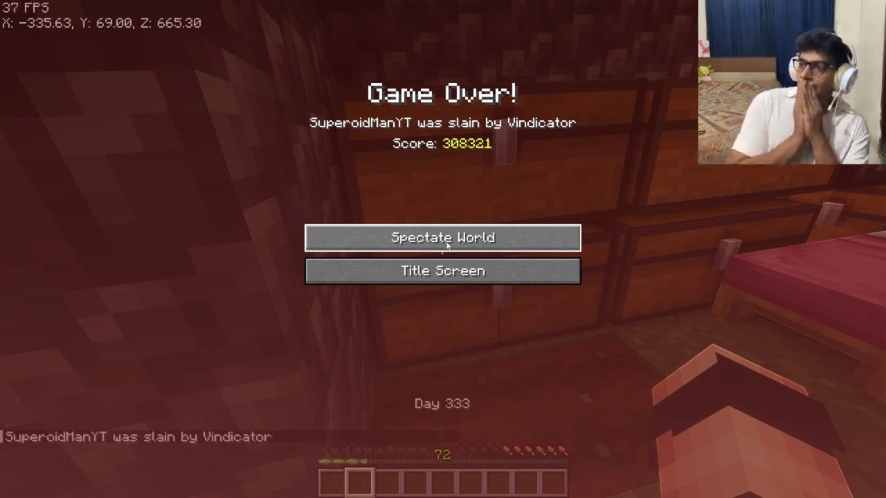I DIED IN MY UNRELEASED MINECRAFT WORLD - YouTube