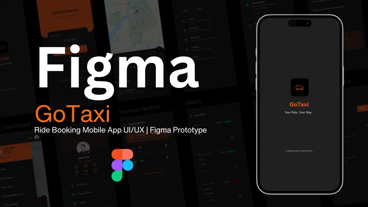 Go Taxi – Ride Booking Mobile App UI/UX Case Study - YouTube