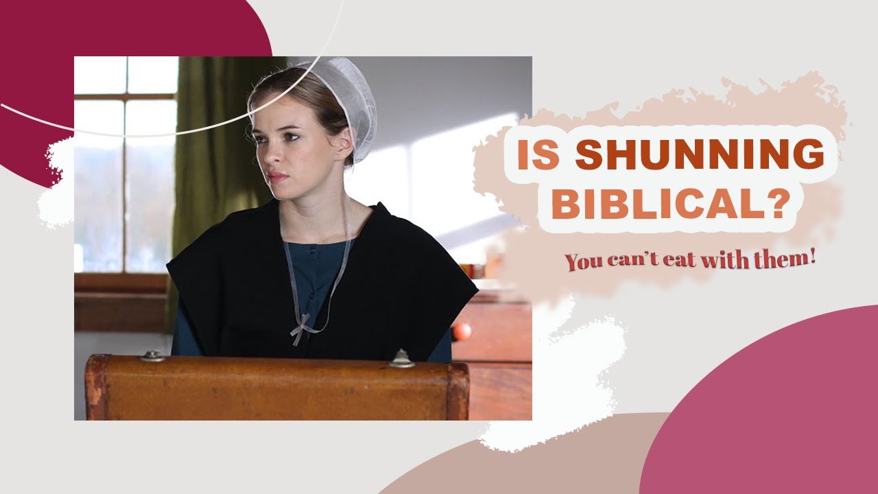 Is SHUNNING Biblical? - YouTube