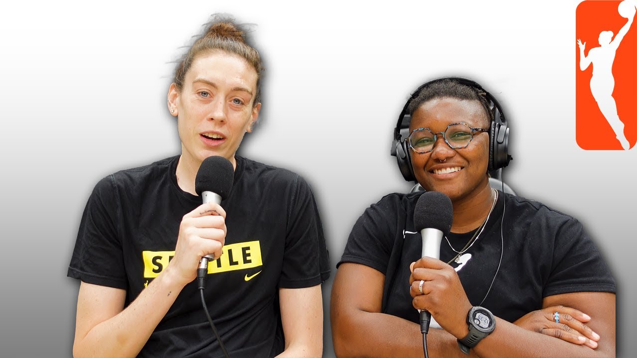 Seattle Storm Advance to Round 2 | WNBA Playoffs | Stewie Interview ...