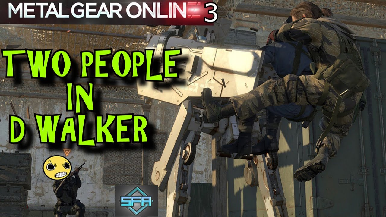 Metal Gear Online - Two People in D Walker Glitch + Tutorial - YouTube