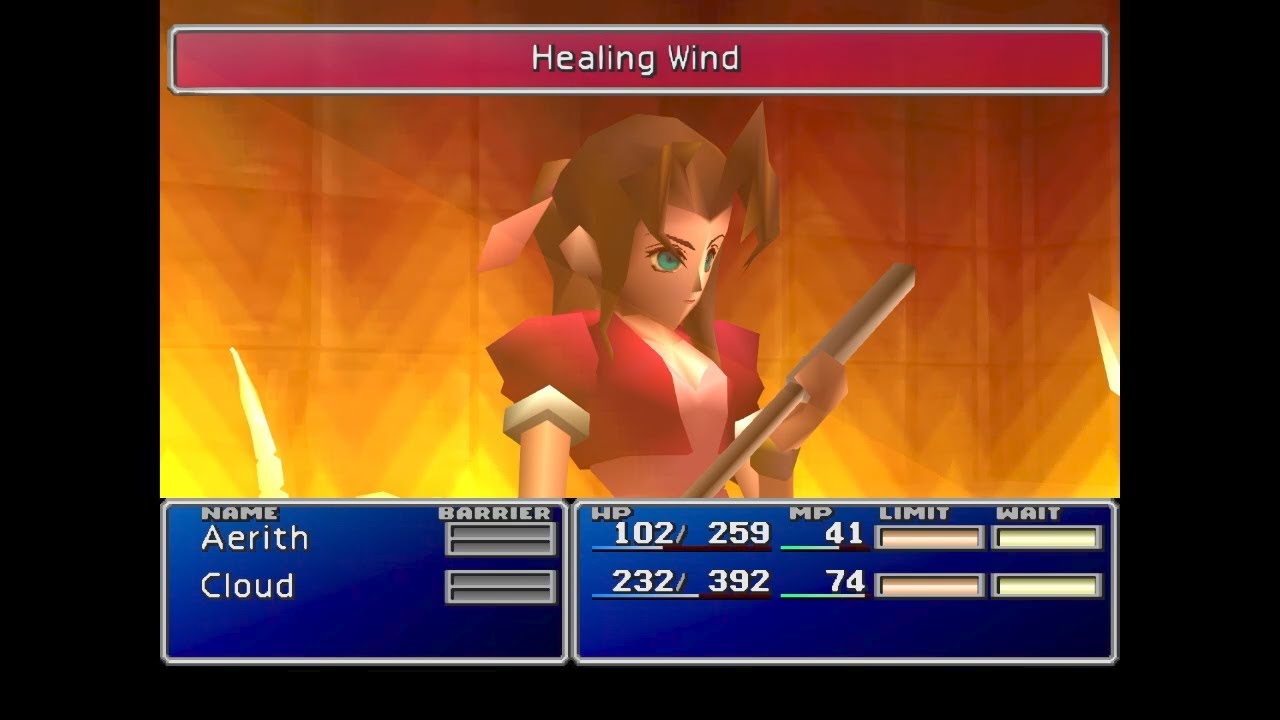 Aerith Limit Break Exhibition | Final Fantasy VII - YouTube