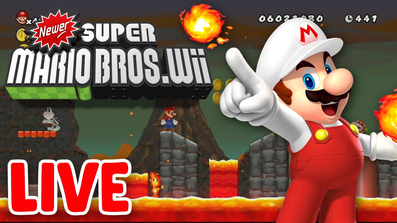 World 8 Part I | Newer Super Mario Bros. Wii Playthrough - YouTube