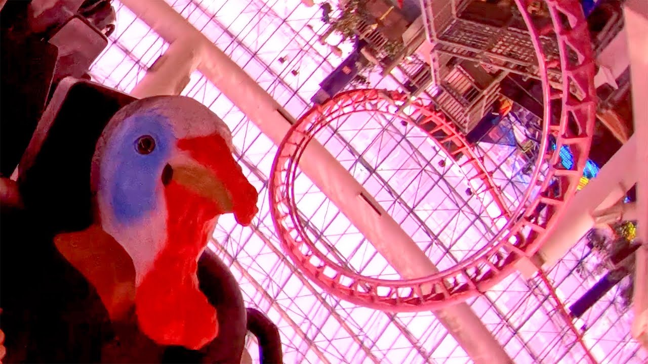 Roller Coaster Turkey Says HAPPY THANKSGIVING! - YouTube