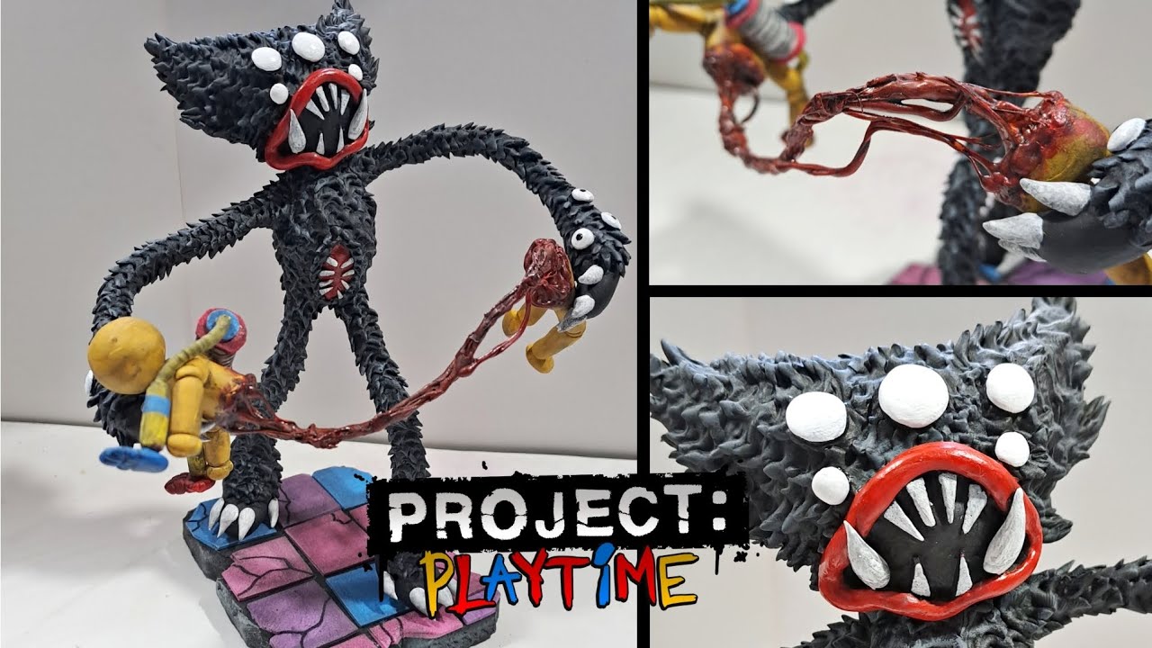 Creando a KILLY WILLY de PROYECT PLAYTIME / tutorial Foami Moldeable ...