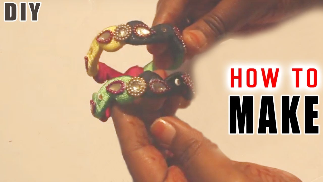 how to make kids bangles with silk thread free tutorials || latest thed ...