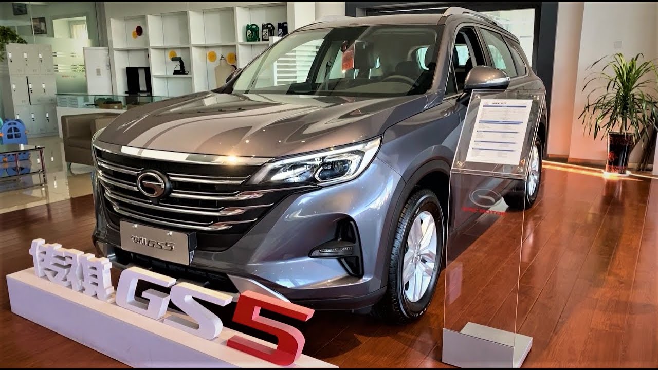 2020 GAC GS5 270T Walkaround- China Auto Show(2020款广汽传祺GS5 270T，外观与内饰实拍) - YouTube