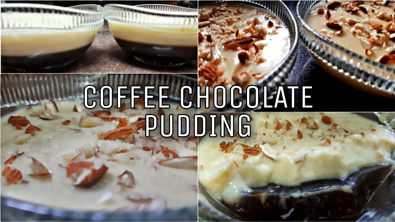Two different types of Pudding|Agar Agar Pudding |Chocolate Custard ...