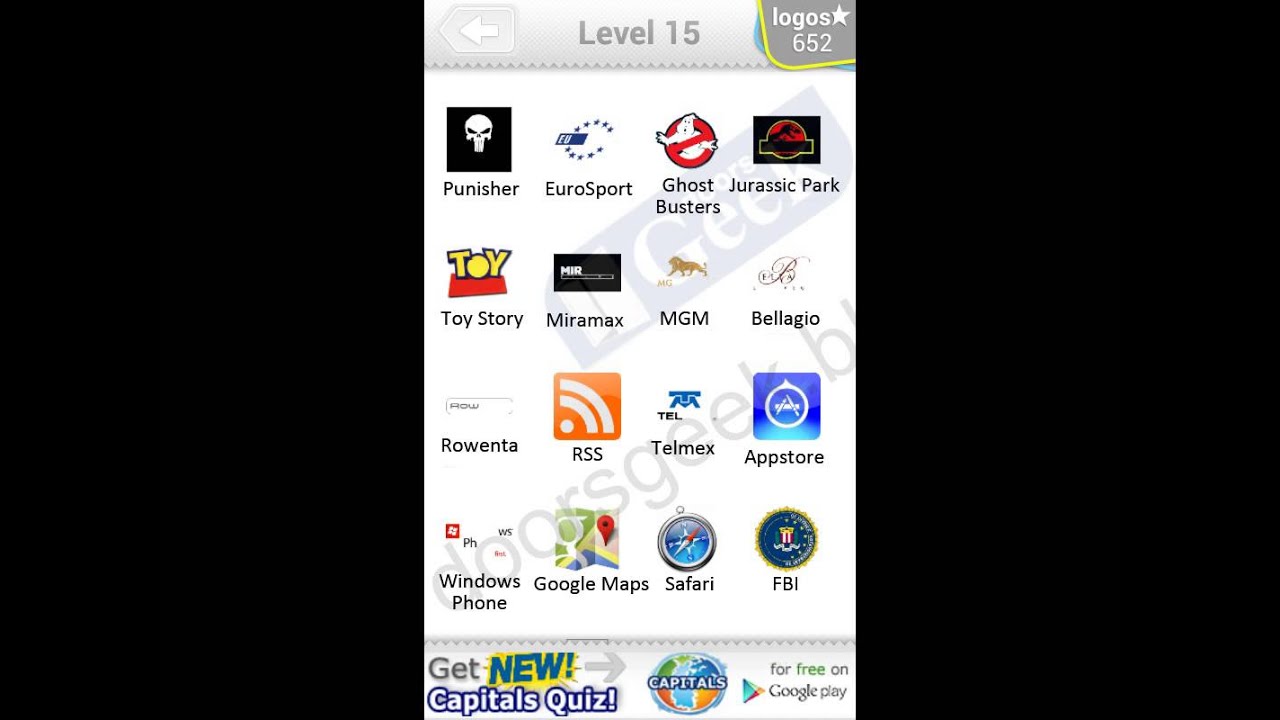 Logo Quiz - Level 15 - YouTube