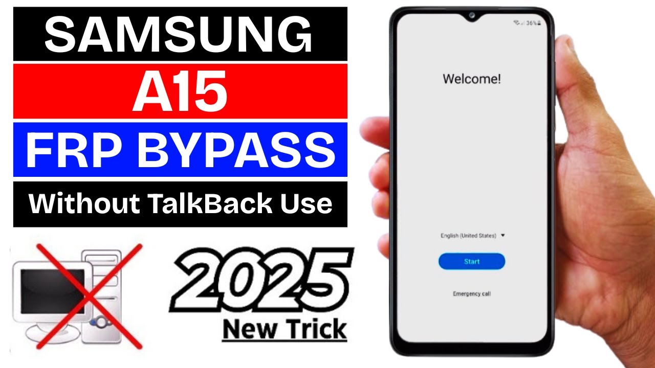 Samsung Galaxy A15 FRP Bypass Android 14 Without Pc | Samsung (SM-A155F ...