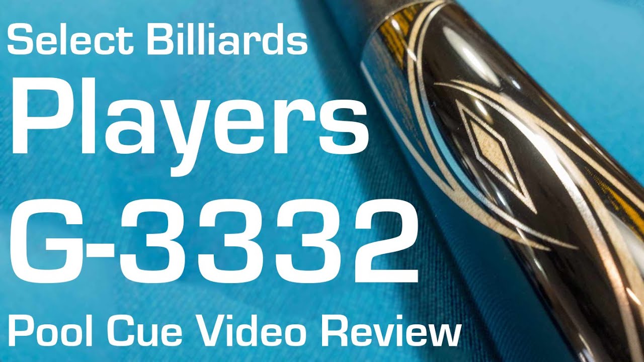 Players G3332 Pool Cue Video Review by Select Billiards - YouTube