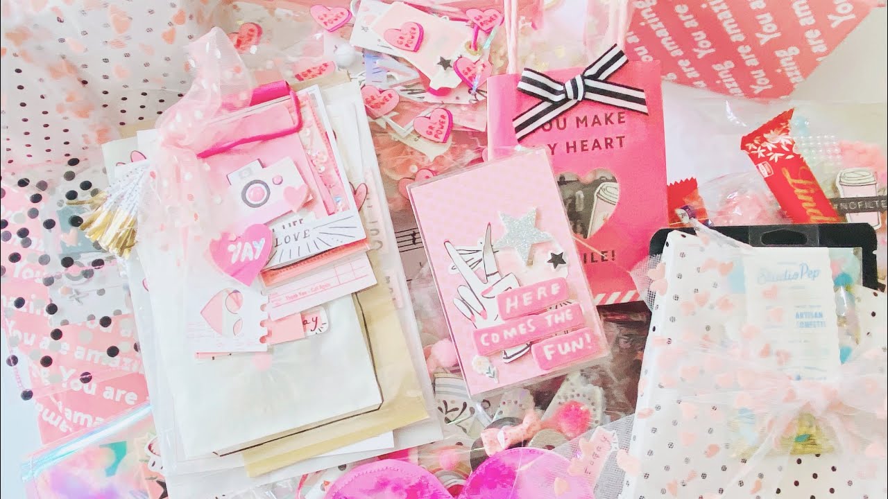 *Incoming HUGE Happy Mail* Pink and Black All Heart Mail from Alisha ...
