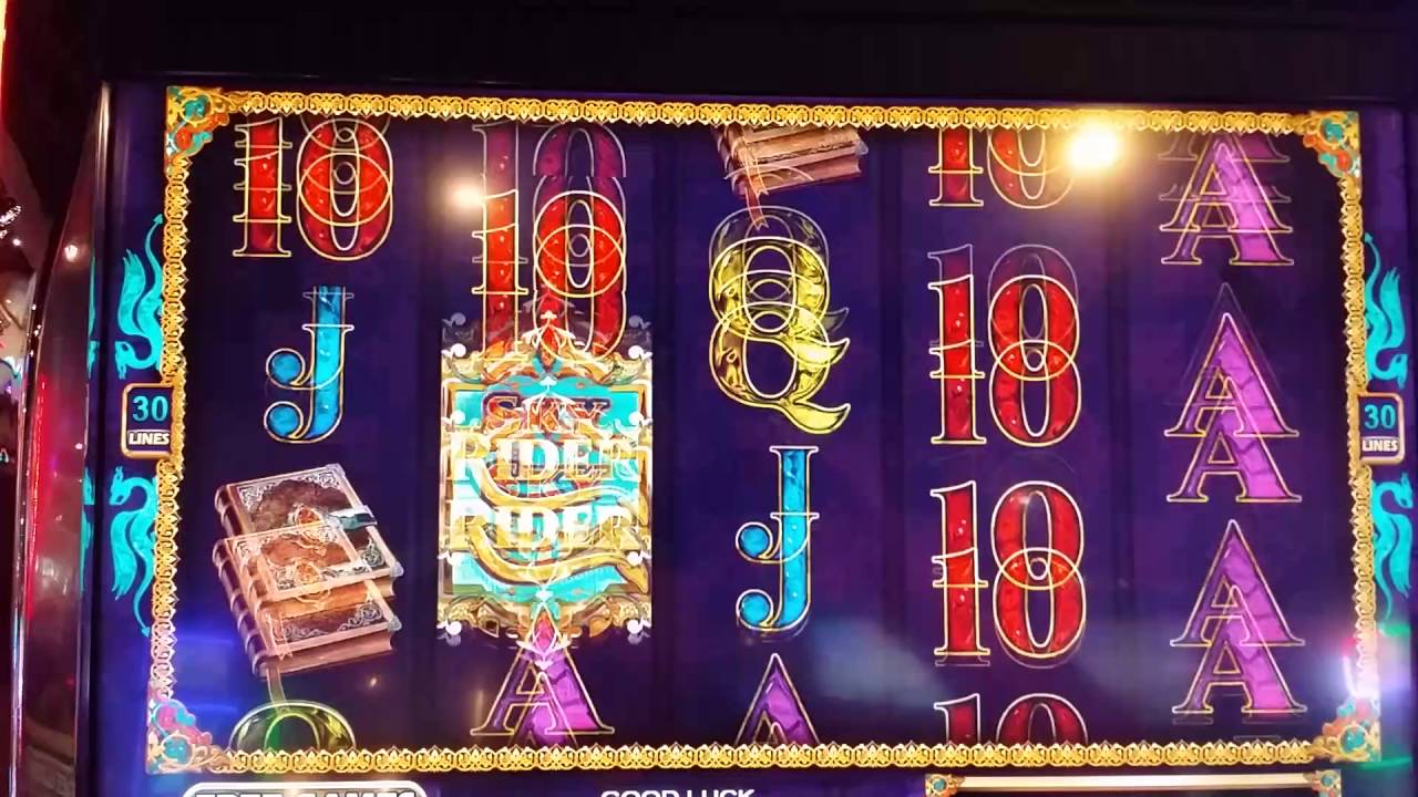 Sky Rider slot machine bonus/getting the shaft - YouTube