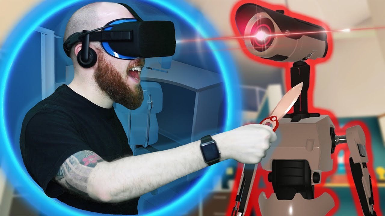 RISE OF THE MACHINES!! Budget Cuts VR Oculus Rift Gameplay - YouTube