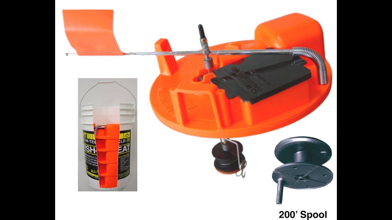 HT Enterprises PTE-200 Polar Therm Extreme Hole Cover Tip-up - YouTube