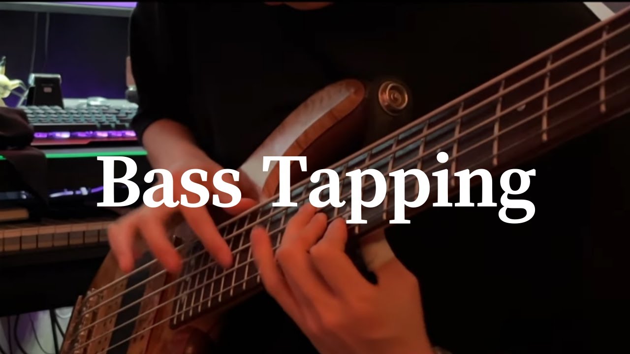 Bass tapping / 베이스 태핑 - YouTube