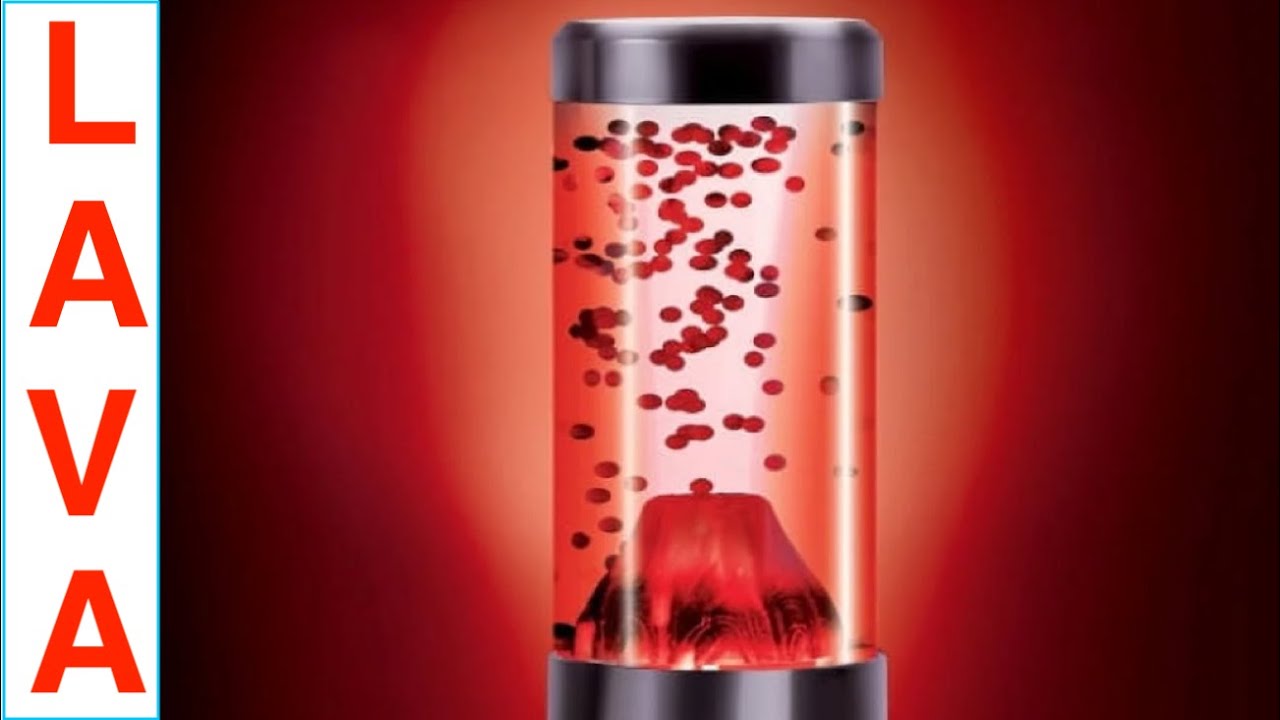 Merkury Innovations Multicolor Lava Volcano Lamp Review - YouTube