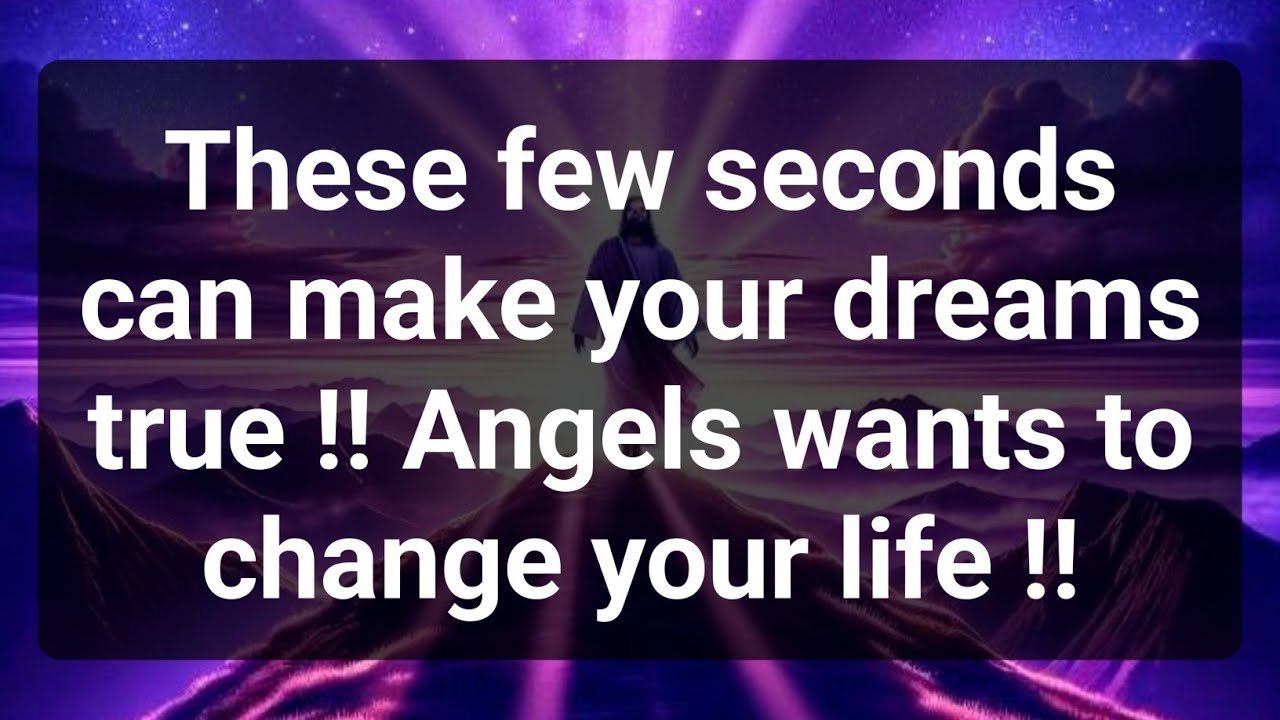🎉These few seconds can make your dreams true !! Angels wants to change ...