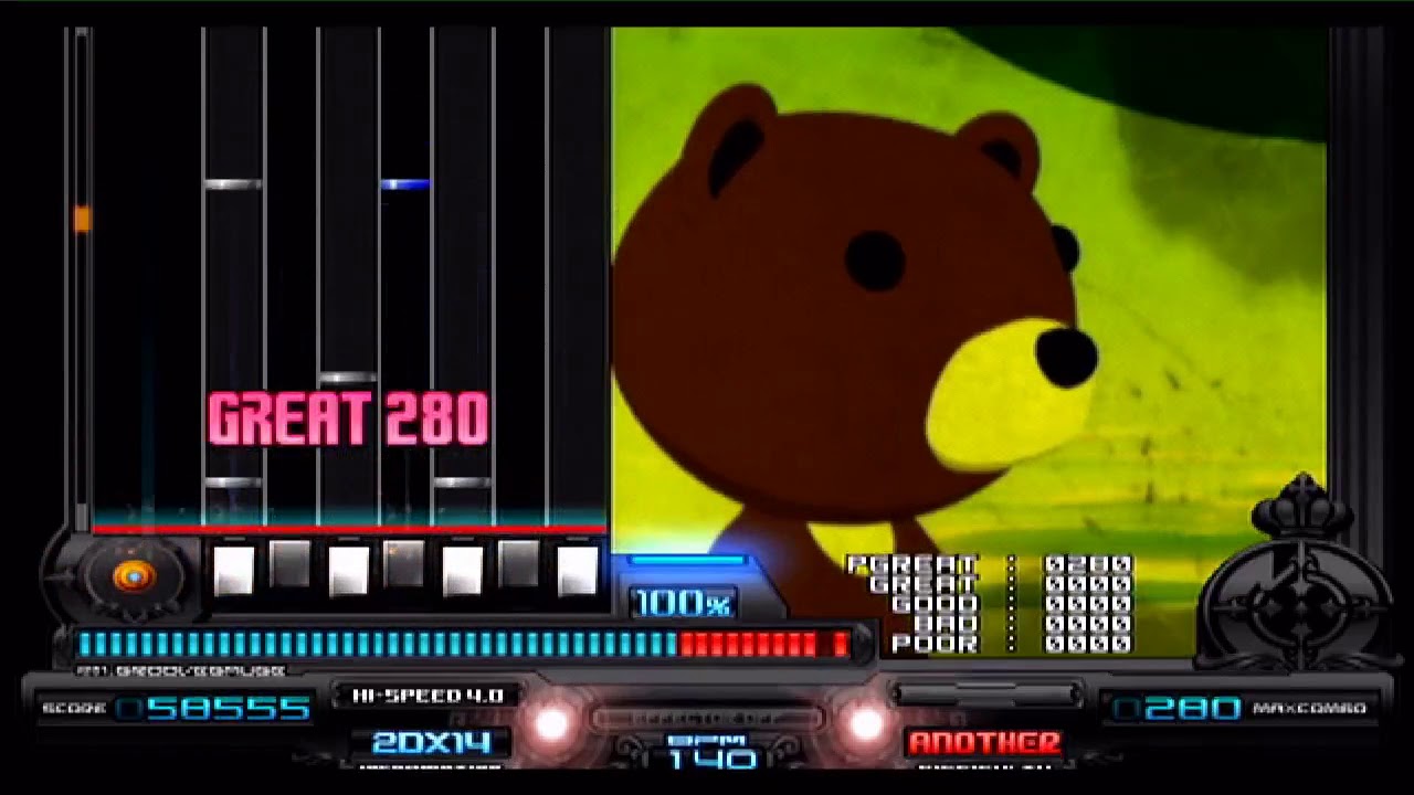 beatmania IIDX 14 GOLD - HALF MOON [ANOTHER] - YouTube