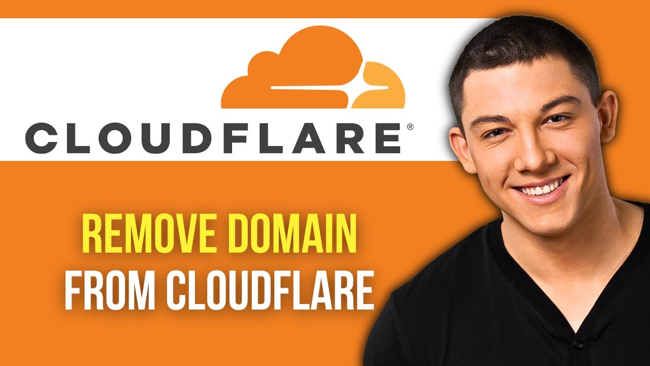 How to Remove Domain From Cloudflare - YouTube