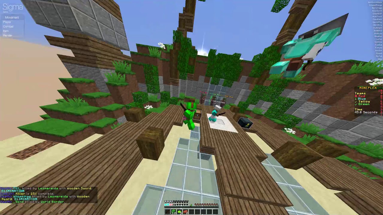 SIGMA CLIENT is OP on MINEPLEX! (Sigma Premium Hacked Client) - YouTube