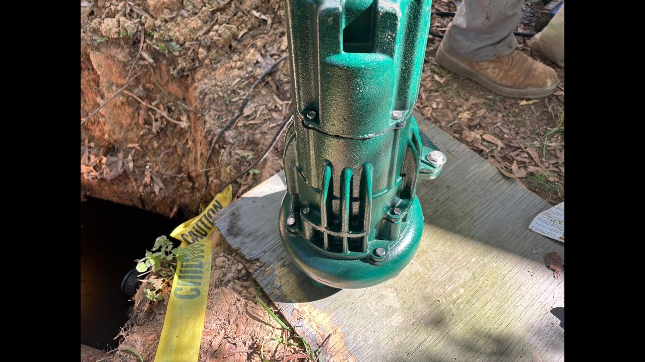 DIY How to Install a Sewage Pump - YouTube