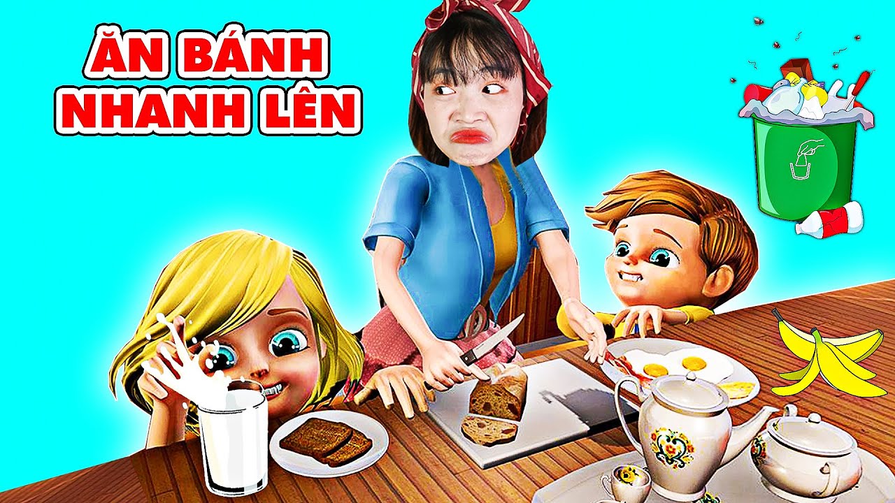 Hà Sam Làm Mẹ Nấu Ăn Sáng Cho Các Con Trước Khi Đi Học Đến Trường ...