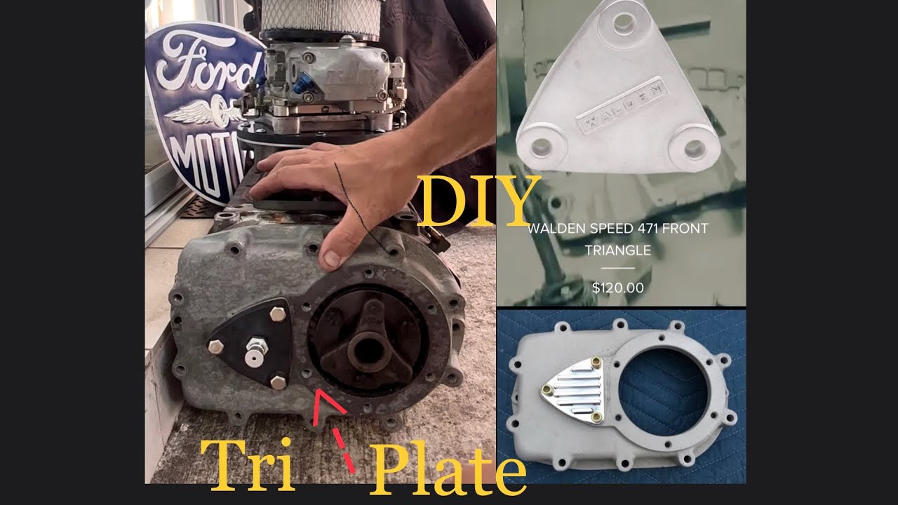 Blower "V-Series" Front Tri-Plate/Cover conversion, the OldSchool way ...