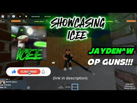 SHOWCASING OP GANG ICEE AND RAIDING CR OP GUNS!! JAYDEN^W - YouTube