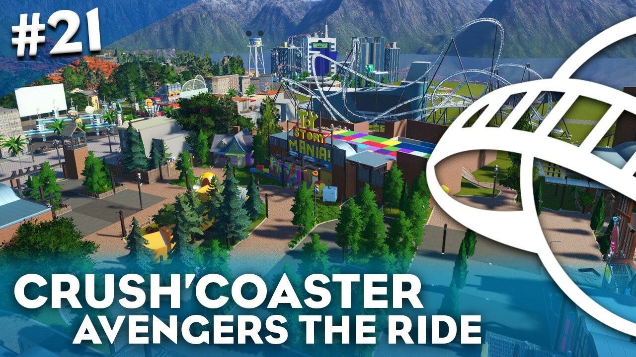CRUSH'COASTER x AVENGERS RIDE - Planet Coaster #21 - HD - YouTube