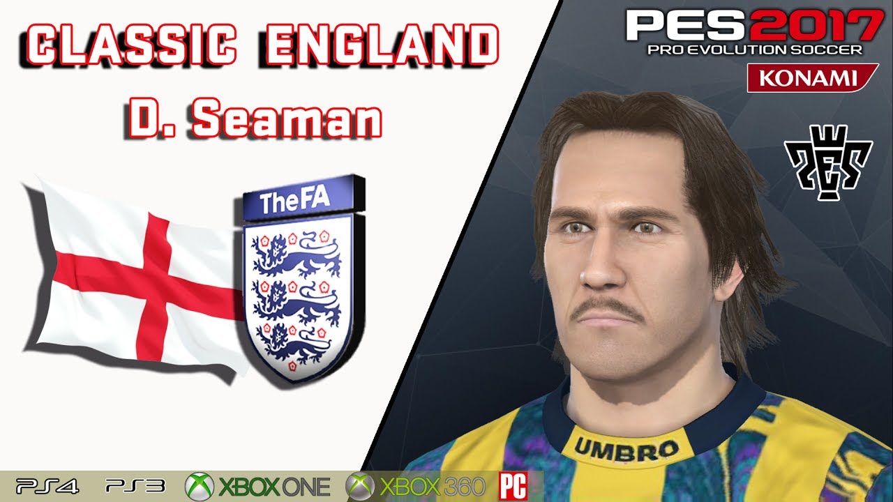 D. SEAMAN face+stats (Classic England) - YouTube