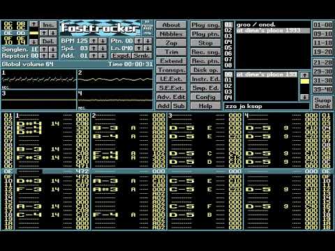 Zza Ja Ksap By Groo Cncd at Dime's Place 1993 AMIGA PC MUSIC MODULE MODS SONG PC ST FASTTRACKER MOD